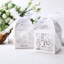 Bird House & Love Birds Favor Boxes with Ribbon – Americasfavors
